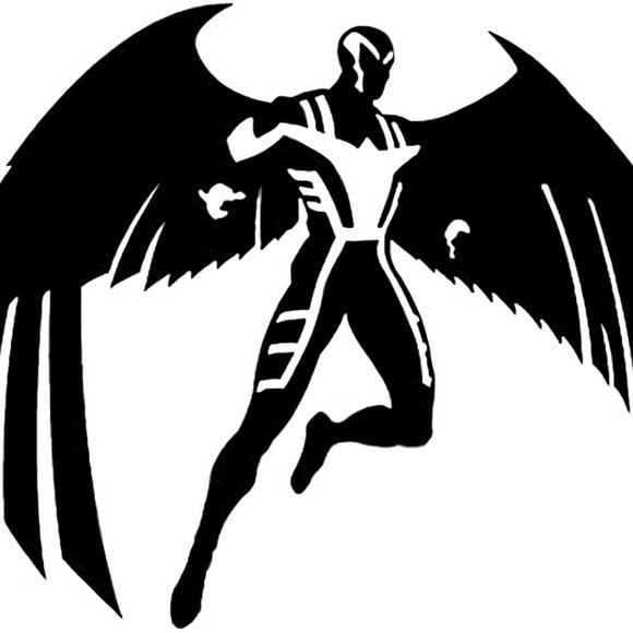 Wall Decor | Marvel Comics Xmen Archangel Stickers Symbol Decorative ...